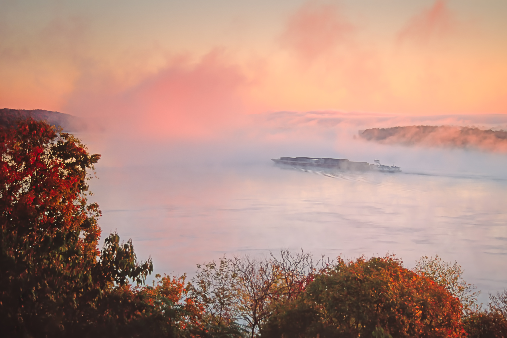 Shawnee National Forest Ohio River Rec Area Sunrise 2 II – MishMoments